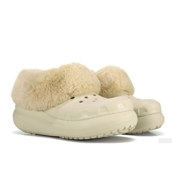 CROCS | Shoes | Crocsfurever Crush Clog Size Men 9 Women 1 Color Bone ...